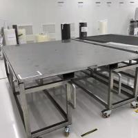 China Custom Oversized Honeycomb Work Table 30-50mm Thickness Aluminum Panel 1220-2440mm Size for sale