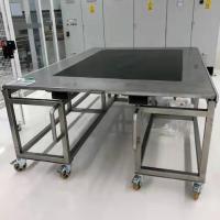 China Stainless Steel Honeycomb Work Table 1500x2800mm with 30-50mm Thickness for Industrial Equipment Platforms for sale