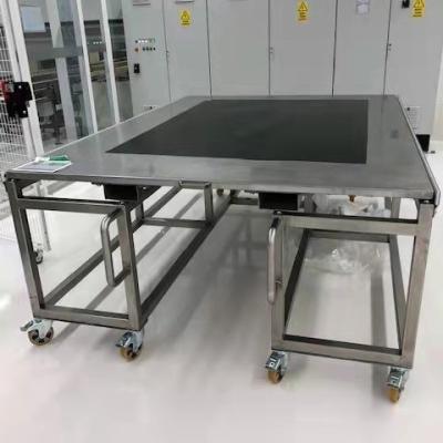 China Stainless Steel Honeycomb Work Table 1500x2800mm with 30-50mm Thickness for Industrial Equipment Platforms for sale