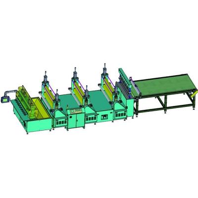 China Automatic Continuous Expanding Honeycomb Equipment 1600-3000mm Width 50mm Height 380V 30KW for Aluminum Core Production for sale