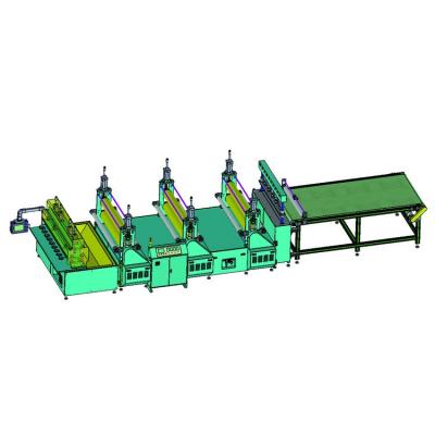China Automatic Continuous Adhesion Stretching Honeycomb Machine 1600-3000mm Width 50mm Height 380V Industrial for sale