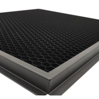 China Custom Aluminum Honeycomb Core Louver with 0.4-5mm Side Lengths and 0.015-0.1mm Foil Thickness for LED Lighting for sale