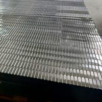 China Custom Slotted Aluminum Honeycomb Core 0.4-5mm Cell Size with 0.015-0.1mm Foil Thickness for Industrial Applications for sale