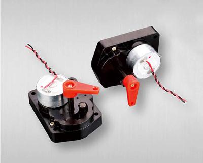 China DC 3.6V 4.5NM Motorised Valve Actuator 450mA with Manual Handle for Ball Valve for sale
