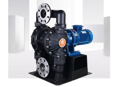 China DN80 Electric Diaphragm Pump Cast Steel 480LPM Sludge Transfer for sale
