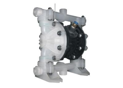 China DN15 PVDF Chemical Electric Double Diaphragm Pump 1.5mm Air Driven for sale