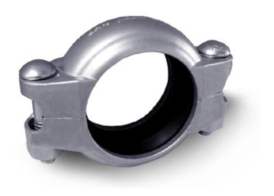 China 300 PSI Grooved Pipe Coupling DN200 EPDM Gasket for Fire Protection and Water Treatment for sale