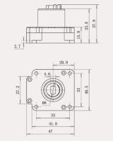 China Ball Valve DC3.6V Zone Valve Motor Actuator step motor 2NM Torque for sale