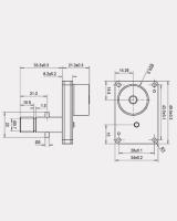 China DC 2.5-5V Zone Valve Motor Actuator 450mA 2 Way Ball Valve Electric Actuator for sale