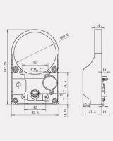 China Geared Synchronous Zone Valve Motor DC5V 1.8 Torque for motorized ball valve for sale