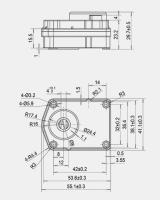 China 5VDC Zone Valve Motor 1/2