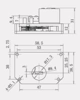 China HVAC DC2.5V Ball Valve Motor Torque 1.8NM Flow Control for sale