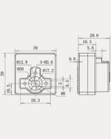China DN15 Electric Synchron Valve Motor Torque 2NM Geared Synchronous Motor for sale