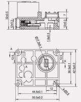 China 1NM DC5V 3 Way Zone Valve Motor Flow Control 1.8NM Torque for sale