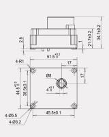 China DC2.5V Zone Valve Actuator 1.8NM IP67 Protection for Ball Valve Open for sale