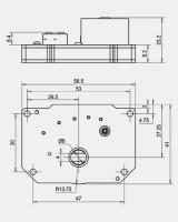 China Brass Mini Motorized Ball Valve Motor Actuator 4.5NM DN32 for sale