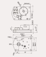 China DC2.5V Zone Valve Motor Actuator for Ball Valve 3.6V 2.5NM HVAC Heating System for sale