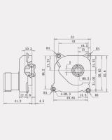 China DC5V Electric Synchron Zone Valve Motor IP67 Protection With Geared Actuators for sale
