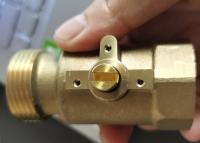 China HVAC 1.6 Mpa Brass DN50 Boiler Zone Valve With DC Motorized Actuator Motor for sale