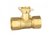 China Two Port Motorised Valve 1 Inch Brass PN16 22mm Electric Heating Zone Valve for sale