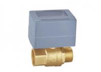 China Brass DN15 Hot Water Motorised Valve , Heating System Electric Ball Valve for sale