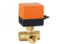 China 2 Way 1.6 Mpa Heating Motorised Valve NPT Connector With DC Step Motor for sale