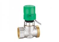 China Mini PN16 Steel Ball Valve DC5V AC220V Motorised Diverter Valve for HVAC for sale
