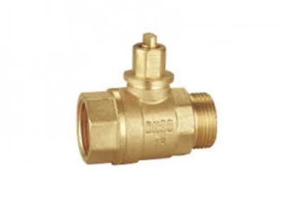 China 3 Port DN15 Motorized Electric Brass Ball Valve Stuck Open PN16 for sale