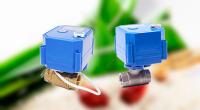 China AC230V Electric Motorized Zone Heating Valves 1.0 Mpa With Manual Handle for sale