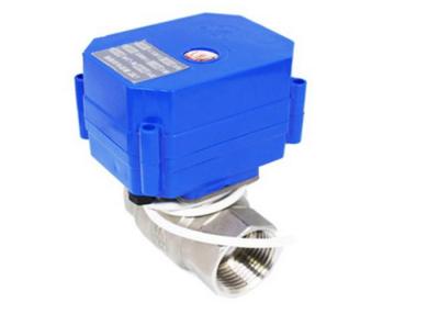 China DN15 Central Heating Zone Valve , Two Port Zone Valve With DC Actuator Motor for sale