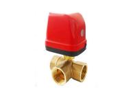 China Manual Override 22mm 3 Port Valve PN10 Heating System Thermo Control for sale