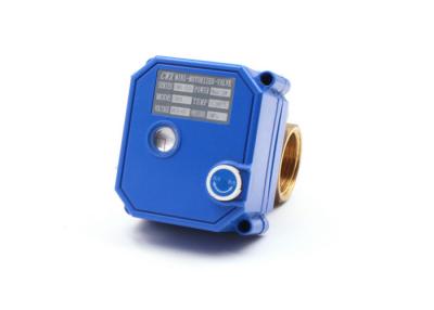 China AC230V Electric Motorized Zone Heating Valves 1.0 Mpa With Manual Handle for sale