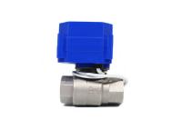 China Angle Adjustable Threaded Port Zone Valve DN15 Brass Two Way Motorised for HVAC for sale