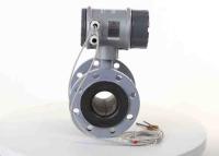 China Slurry Electromagnetic Water Meter , Flanged Electromagnetic Flow Sensor 240VAC for sale