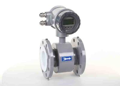 China 6 Inch Slurry Electromagnetic Flowmeter PN16 For Conductive Liquid for sale