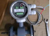 China SS316L Electromagnetic Water Flow Meter Salt Water Flow Meter Totalizer for sale