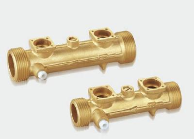 China Brass Water Meter Housing PN16 DN15 to DN50 Ultrasonic Heat Meter Pipe G3/4 to G2B for sale