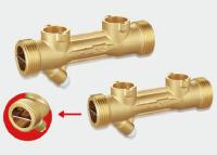China PN16 Ultrasonic Brass Water Meter Pipe Heat Meter Spare Parts DN15 to DN40 Customizable for sale