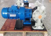 China Plastic Electric Diaphragm Sludge Pump 245 LPM Dual Diaphragm Pump PTFE for sale