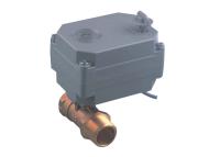China Motorized Zone Ball Valve DN15 for Fan Coil Units HVAC Heating Cooling System for sale