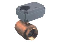 China DN15 Electric Central Heating 3 Way Valve PN16 Thermostatic Mixing for sale