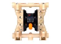 China Sulfuric Acid Pneumatic Diaphragm Pump DN80 Air Driven With PVDF Plastic material for sale