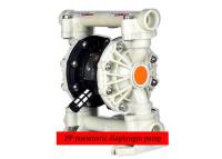 China Sulfuric Acid Diaphragm Pump , Air Diaphragm Pump PP PVDF 2 Inch for sale