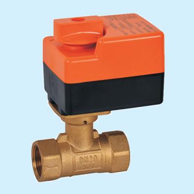 China DN15 Thermostatic Water Mixing Valve Brass PN10 Radiator Control Valve for Underfloor Heating for sale