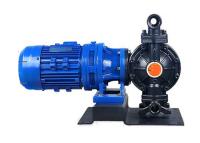 China Polypropylene Electric Double Diaphragm Pump 70m 3 Inch Motor Driven for sale