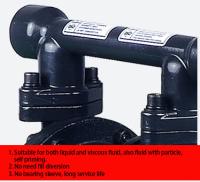 China Stainless Steel Electric Diaphragm Pump 42.8 GPM 4.8mm Particle Diaphragm Vacuum Pump for sale