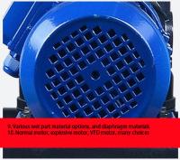 China 7bar Diaphragm Electric Vacuum Pump 40m Head For Wastewater for sale