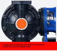 China DN50 Flammable Liquid Double Electric Diaphragm Pump Explosion Proof for sale