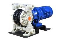 China 64.7 GPM Double Acting Diaphragm Pump , Compressed Air Diaphragm Pump PVDF for sale