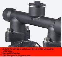 China Ductile Iron Electric Diaphragm Pump 4kW 162LPM 40m Head for Tunnel for sale